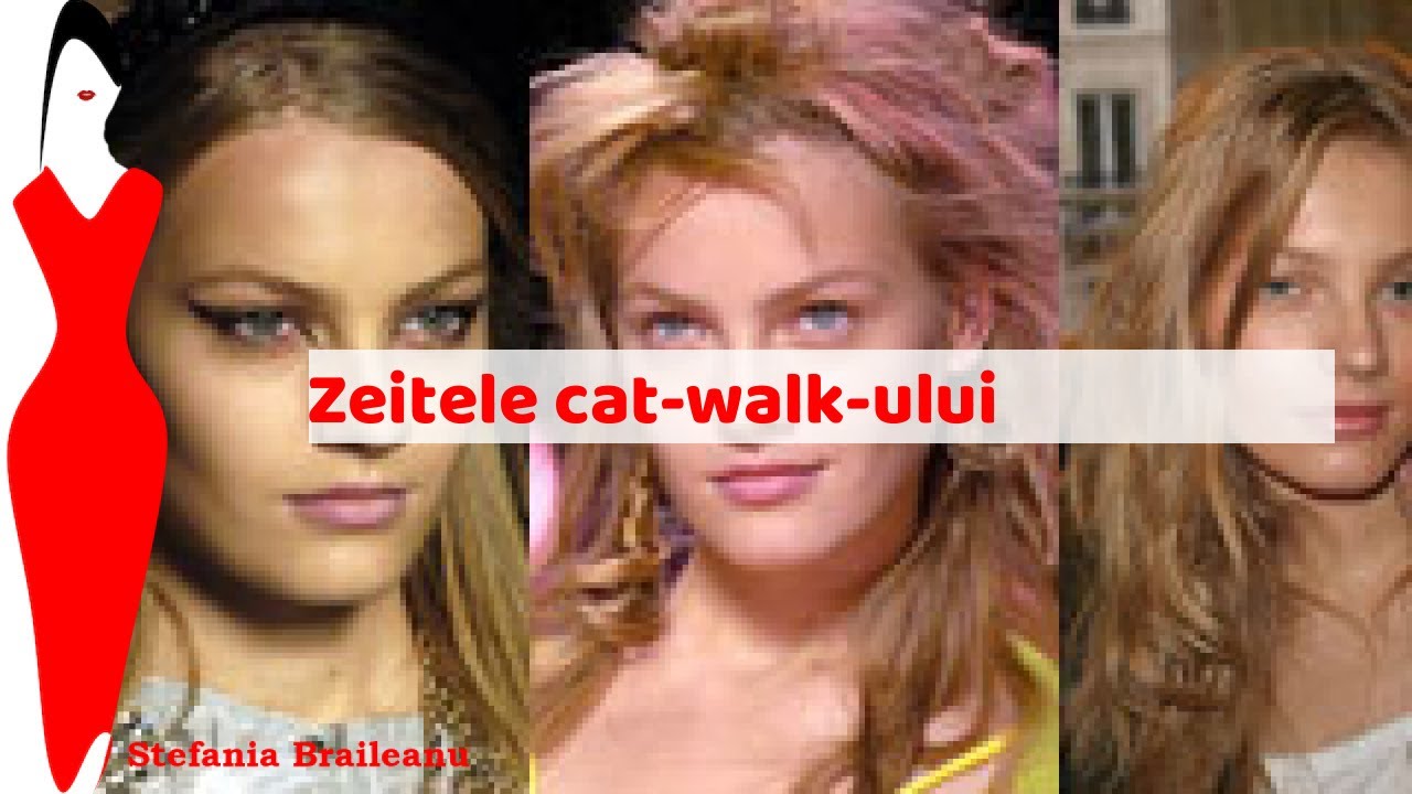 Zeitele cat-walk-ului - YouTube