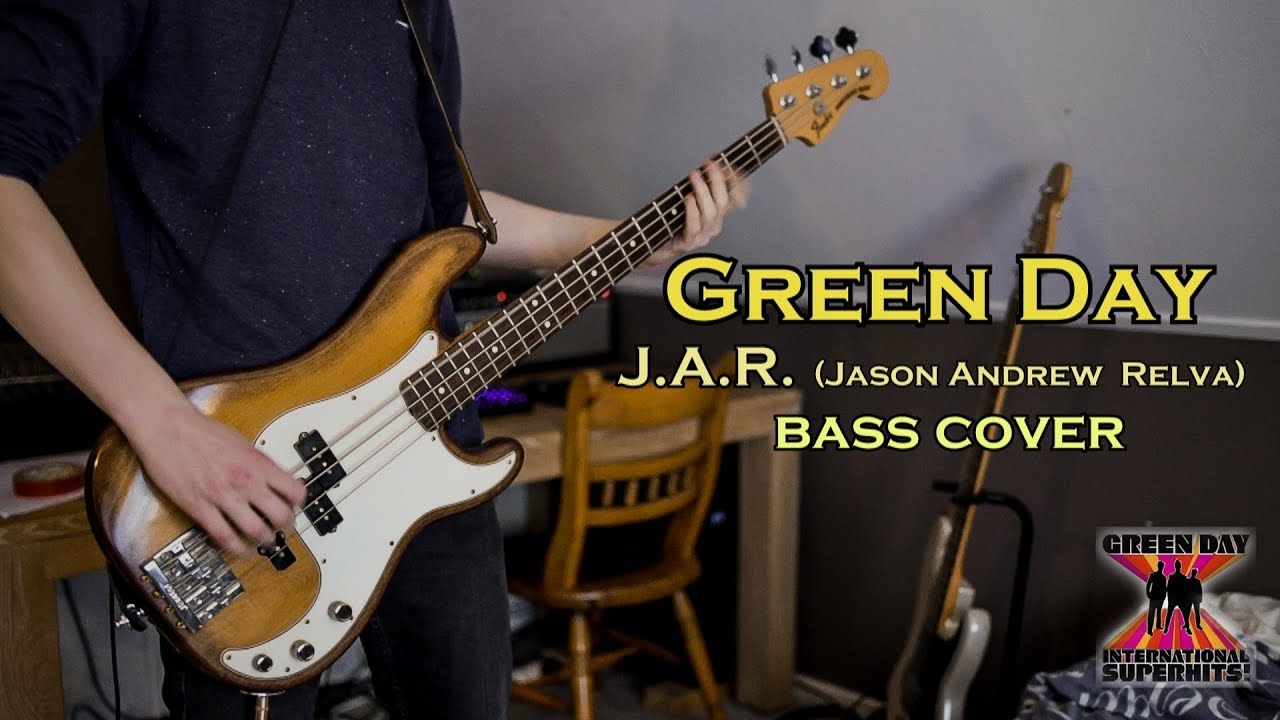 Green Day - J.A.R. (Jason Andrew Relva) :: Bass Cover - YouTube