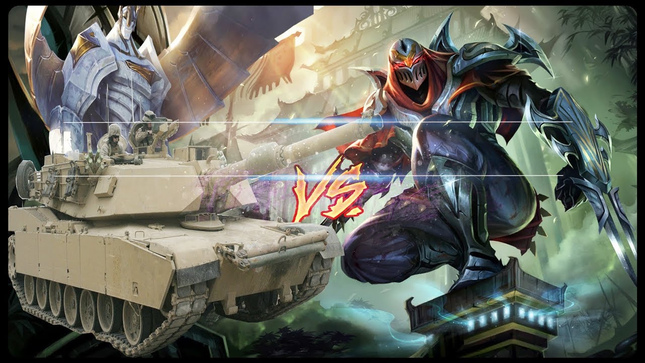 ECCO COM'E' GIOCARE ZED CONTRO TUTTI TANK - ZED MID - League Of legends ...