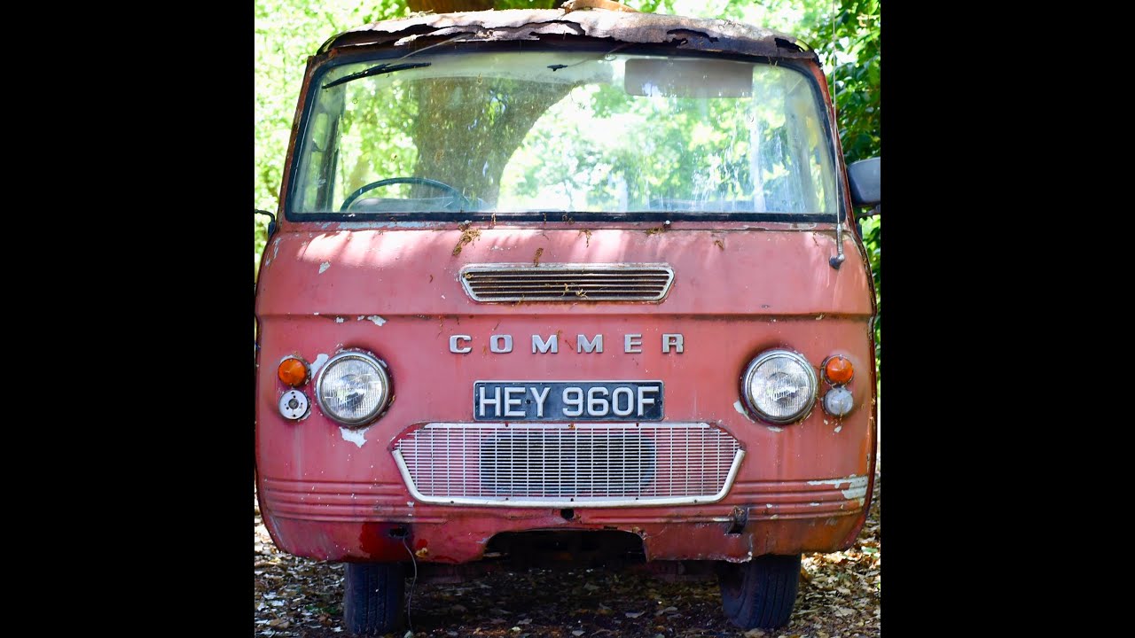 Swamping around ..6 cylinder Commer pb, Hillman minx, Panhard and a ...