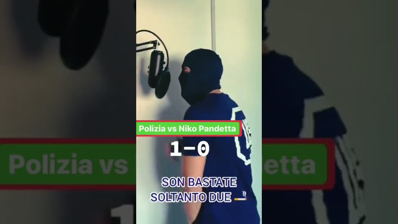 Poliziotto dissa Niko Pandetta sulle note di Pistole nella Fendi - YouTube