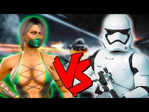 Jade Vs Stormtrooper Army - Epic Battle - Mortal Kombat Star Wars Mod