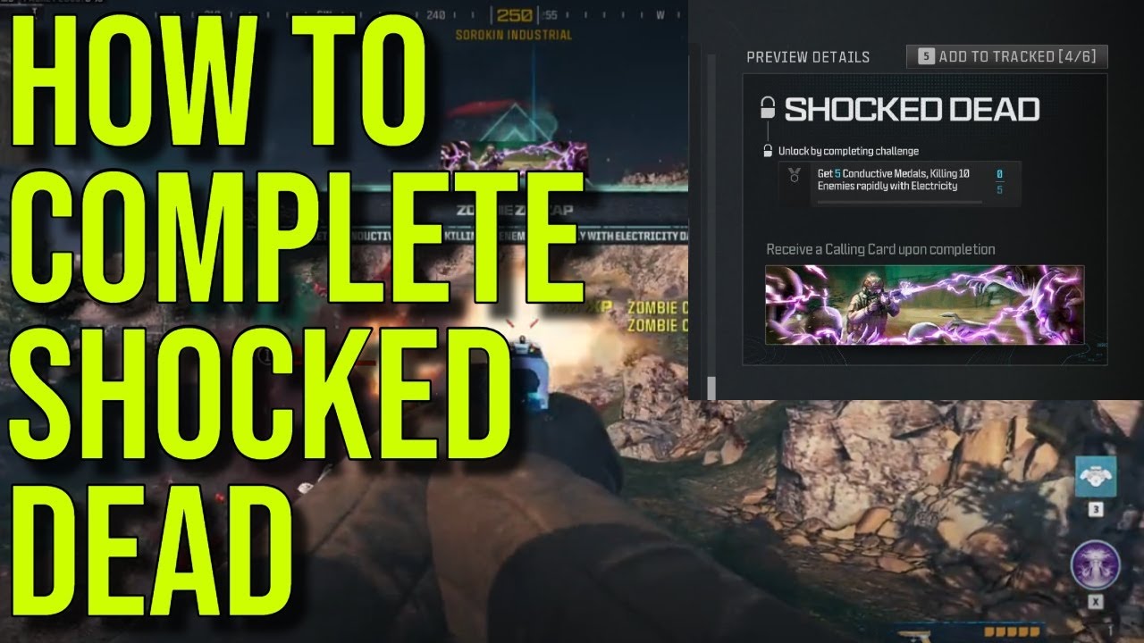 How to Complete Shocked Dead Challenge - YouTube