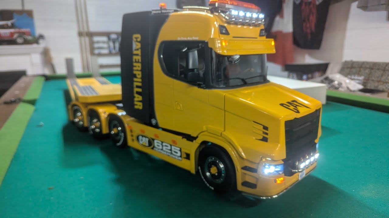 Tamiya Scania 770s T Cab is done for now! - YouTube