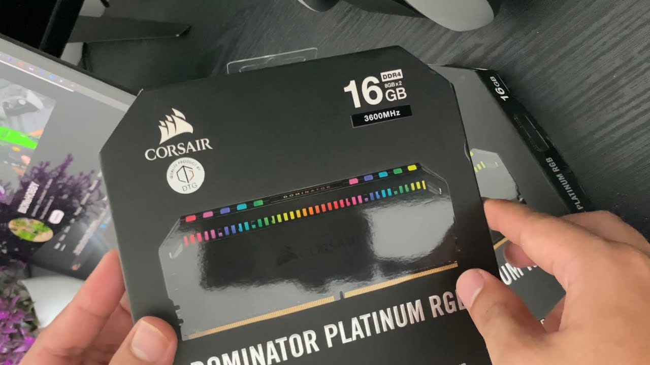Ram Dominator Platinum RGB 32Gb(4x8Gb) 3600Mhz DDR4 - YouTube