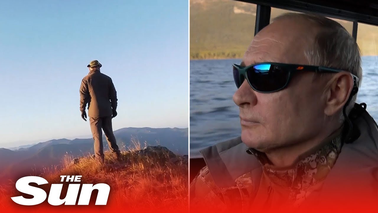 Vladimir Putin shows off ‘macho’ holiday hunting bears and fishing amid ...