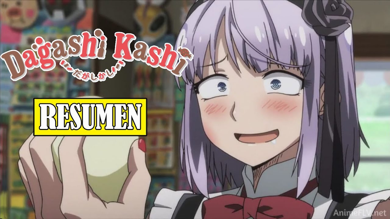 🔷Quiere se mangaka pero lo obligan a vender golosinas | Dagashi Kashi Resumen en minutos - YouTube