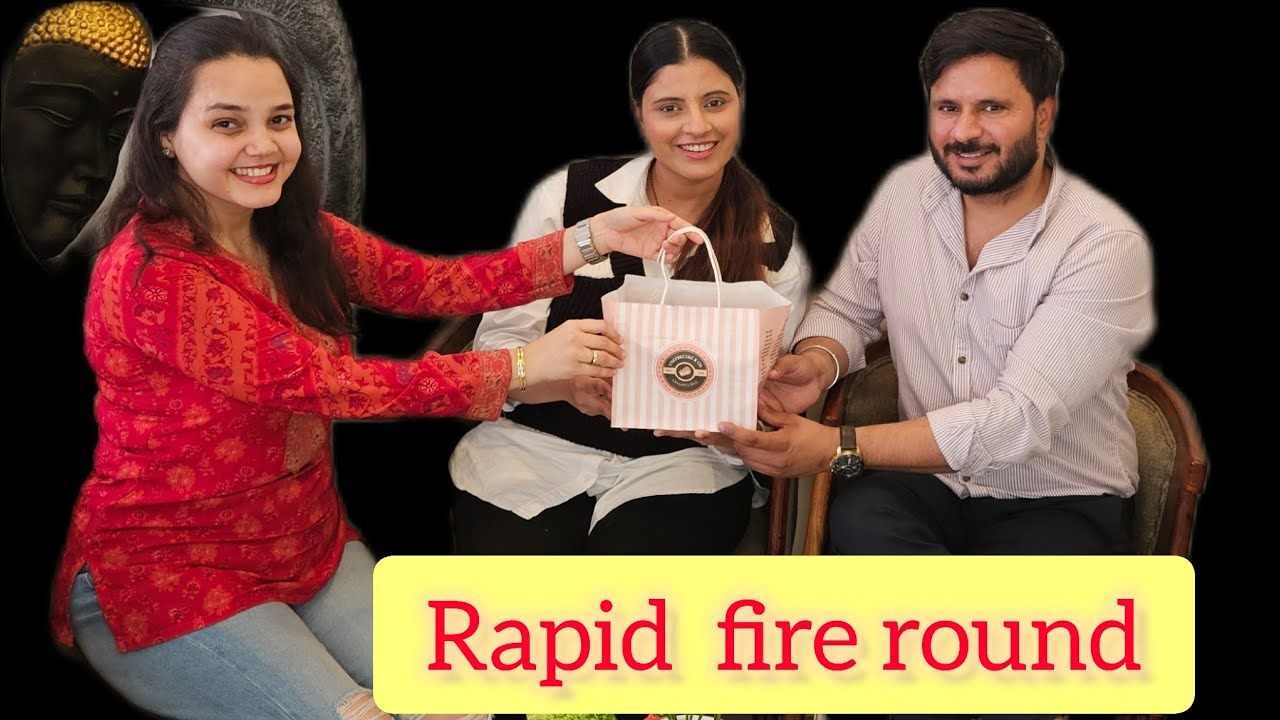 rapid fire round/ Question-Answer round/ cheesecake and co. - YouTube