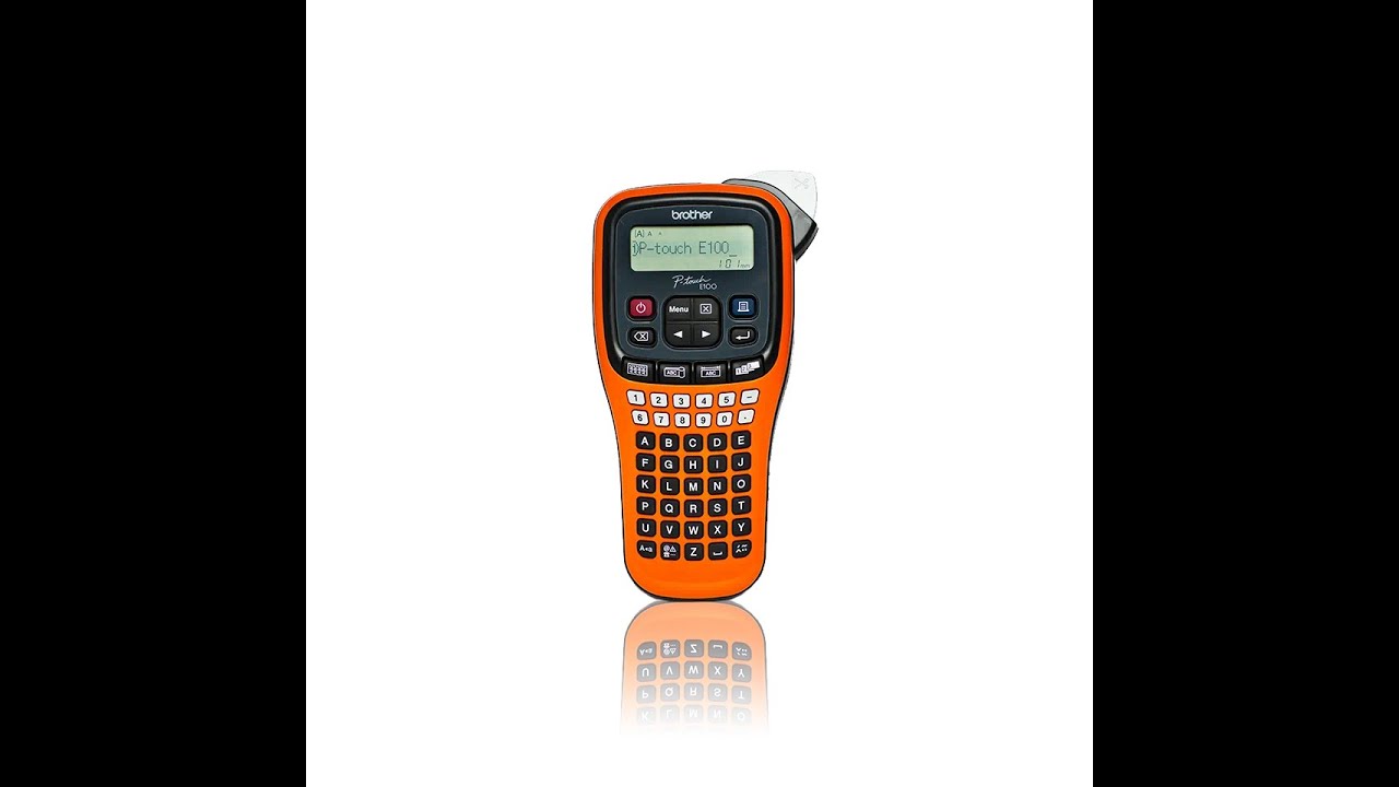 TUTORIAL | Brother Label Printer PTouch PT-E100 - YouTube