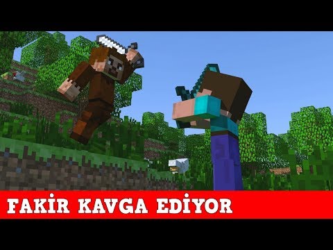 ZENGİN VS FAKİR #143 - Fakir Kavga Ediyor (Minecraft)