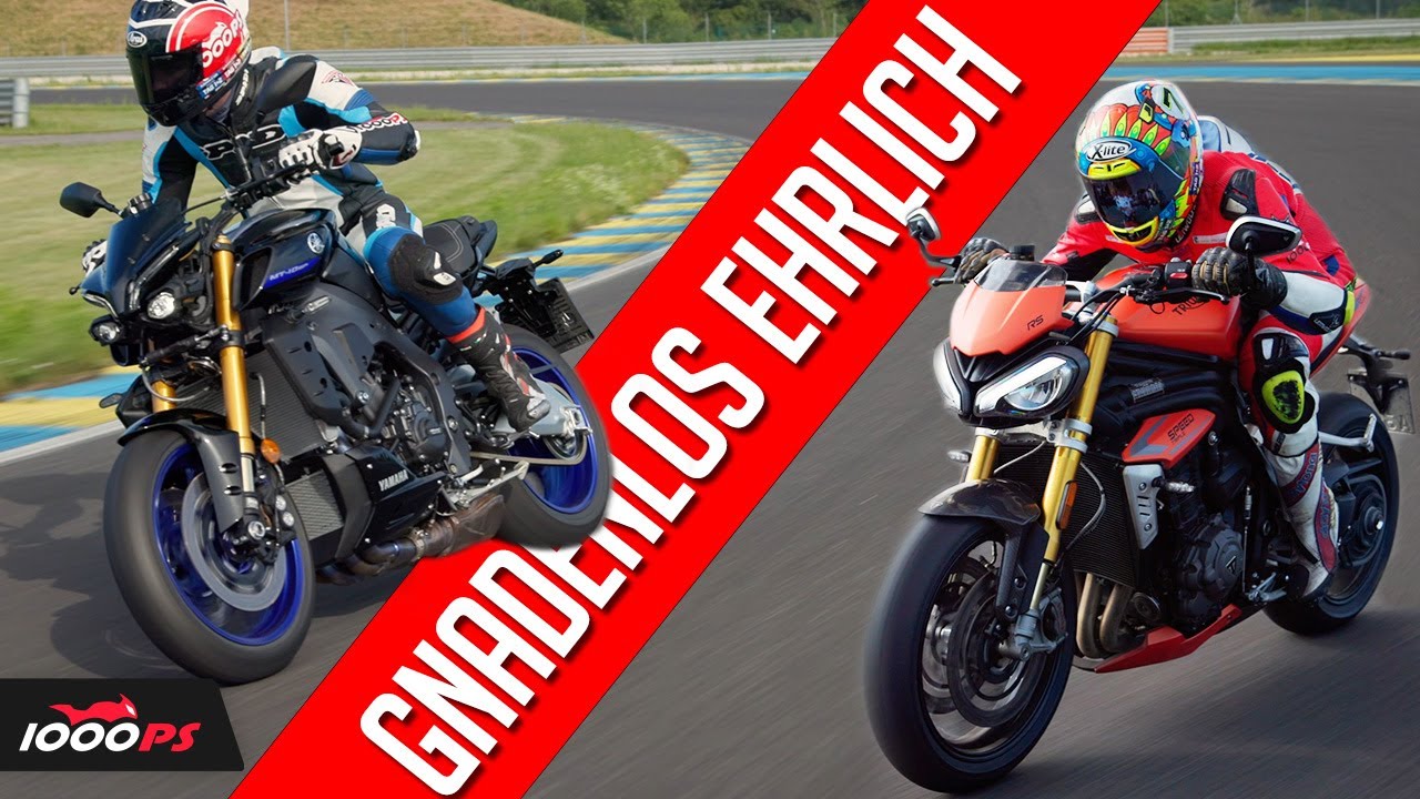 Video: Charisma Battle: Yamaha MT-10SP vs. Triumph Speed Triple RS ...