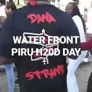WATER FRONT PIRU HOOD DAY - YouTube