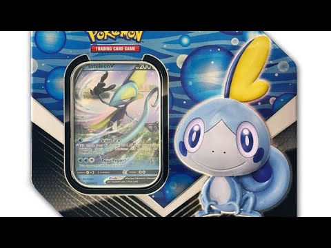 Pokémon Intellion V starter tin opening - YouTube