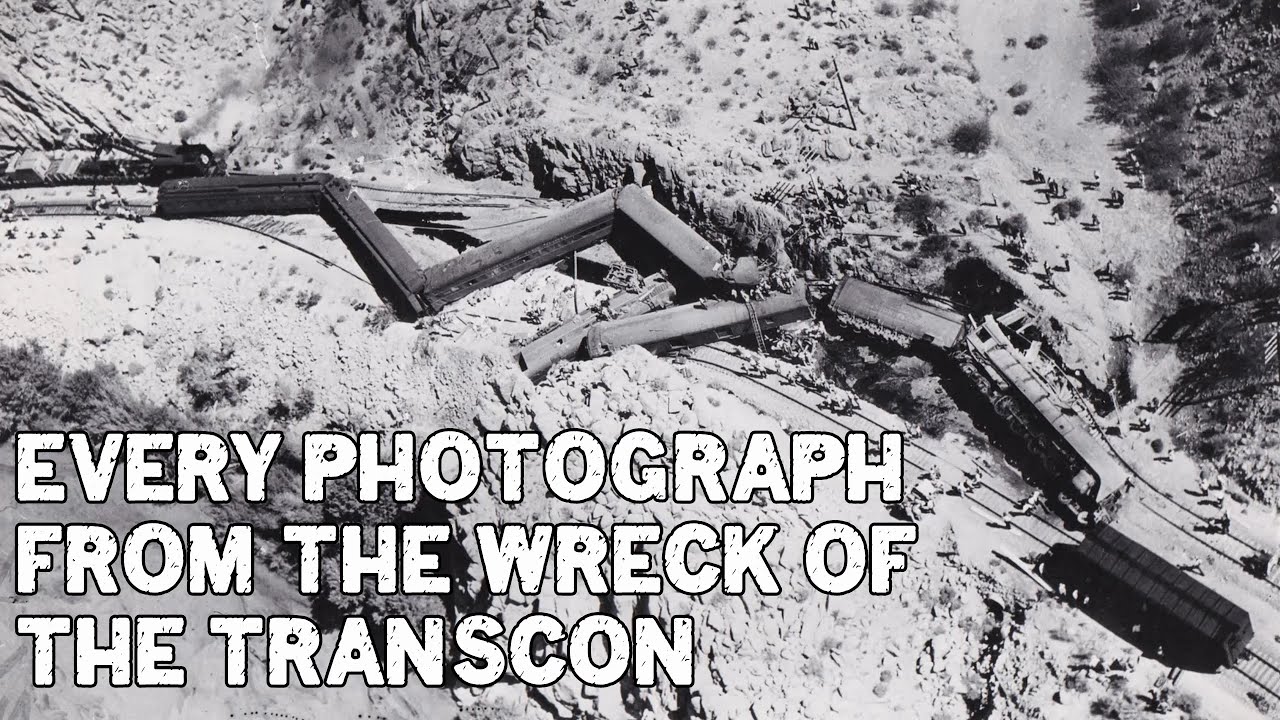Every photograph from the Wreck of the Transcon - YouTube