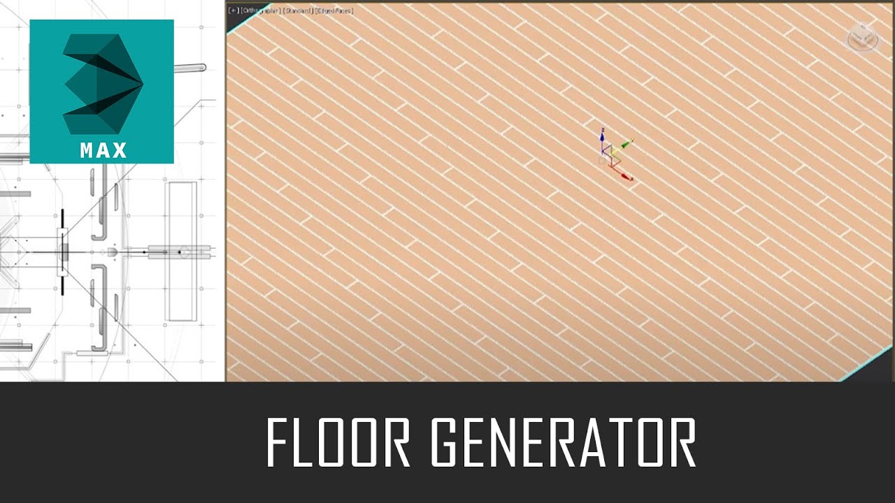[3Ds Max] Hướng dẫn sử dụng Plugin Floor Generator. - YouTube
