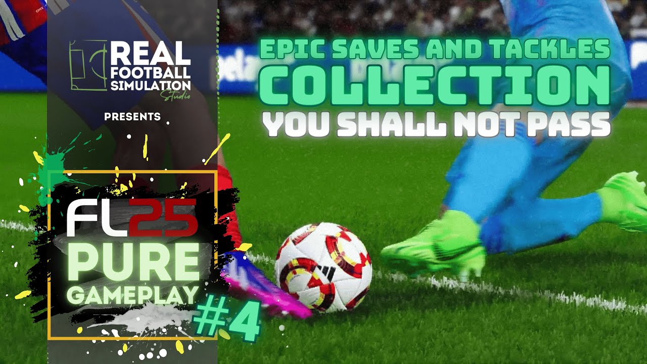 FOOTBALL LIFE 2025 | FL25 + MODS | PURE GAMEPLAY Vol. 4 | Defensive ...