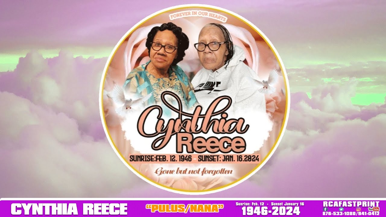 Cynthia Reece aka Pulus/Nana (Funeral Service) - YouTube