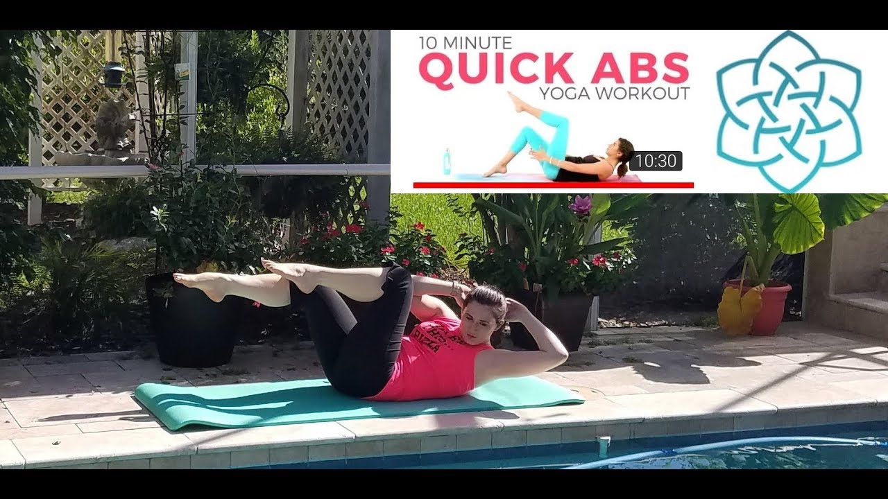 7 Days of Sarah Beth Abs Challenge - YouTube