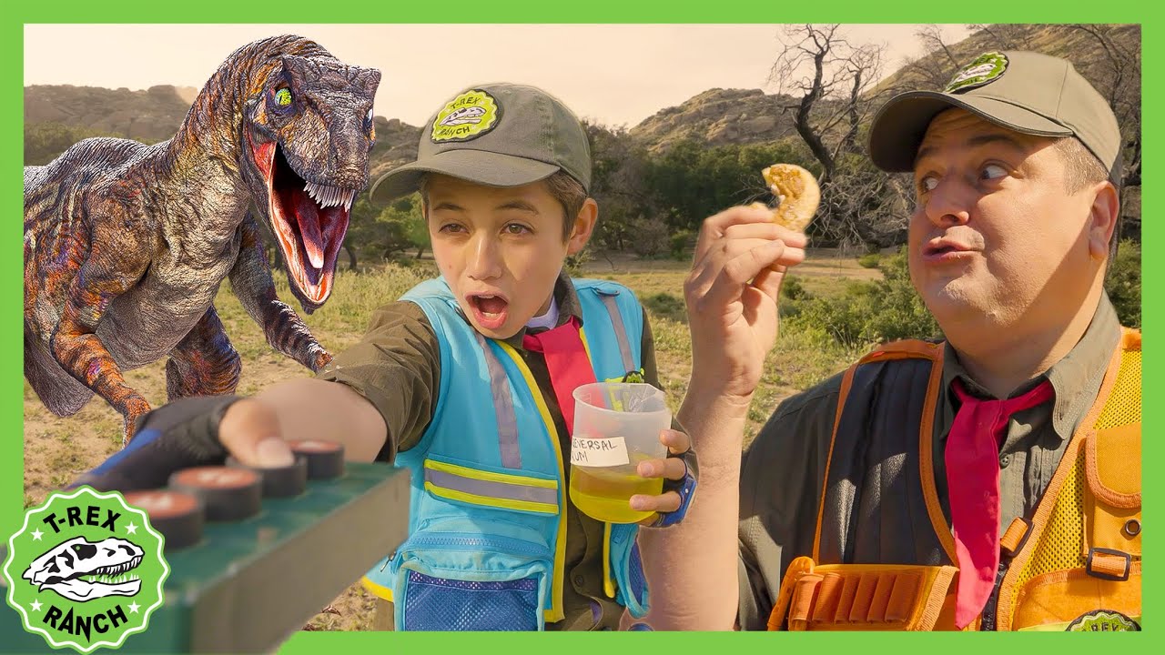 Park Ranger Turns Into A Dinosaur?! + MORE! | T-Rex Ranch Dinosaur ...