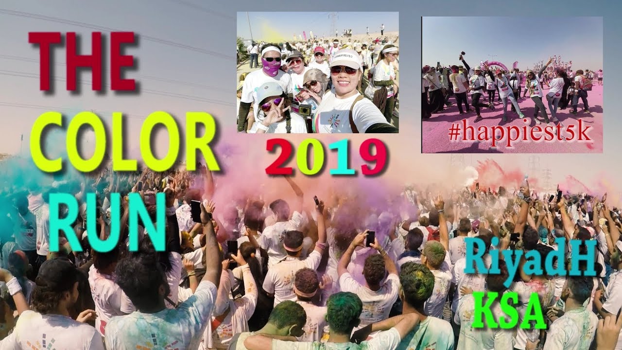 Riyadh season: the first ever color run in riyadh saudi arabia (part2 ...
