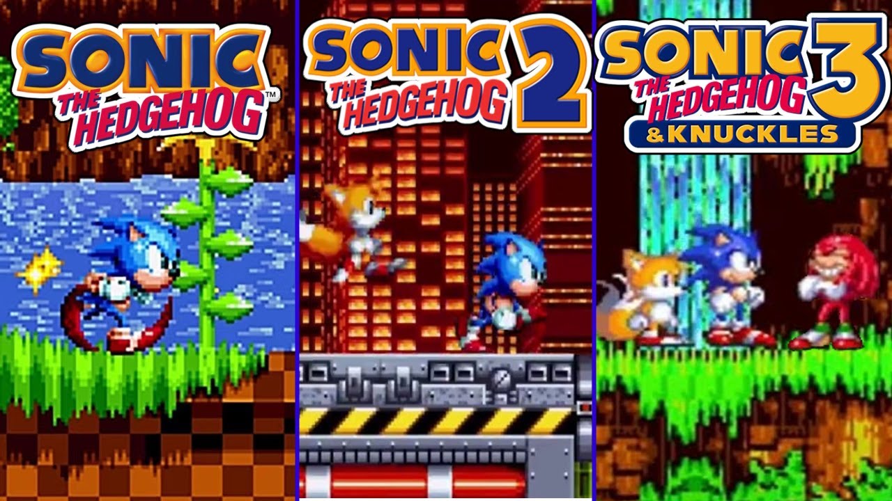 Beating Sonic 1,2,3 & Knuckles for the First Time [BACK TO BACK / MARATHON] - YouTube