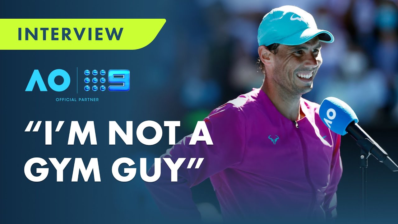 Rafa shares his secret to longevity: Australian Open 2022 | Post-Match ...