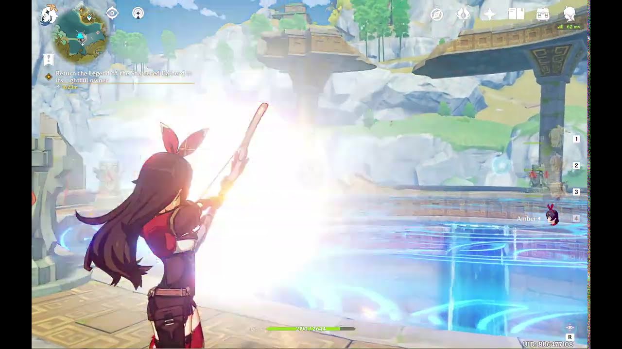 Genshin Impact - Luhua Pool Hidden Dungeon Puzzle Guide - YouTube