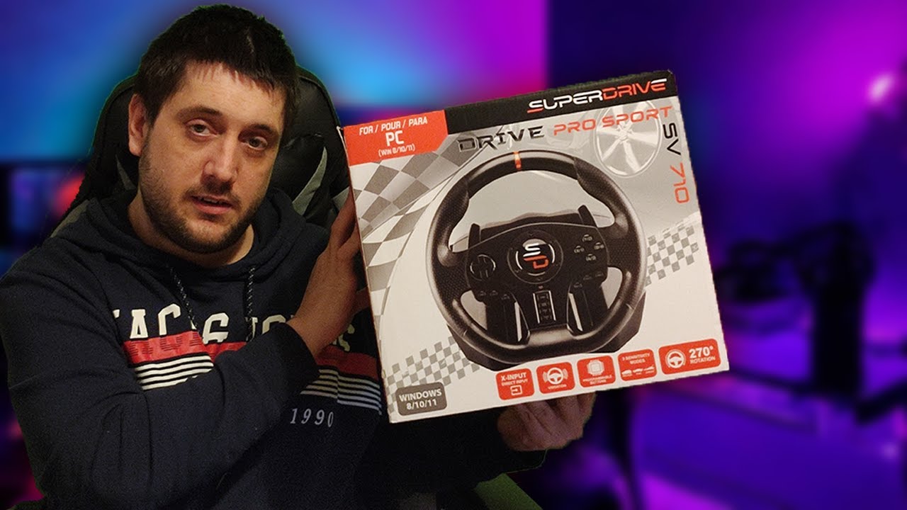 ASMR FR : UNBOXING DU SUPER DRIVE PRO SPORT SV 710 + TEST - YouTube