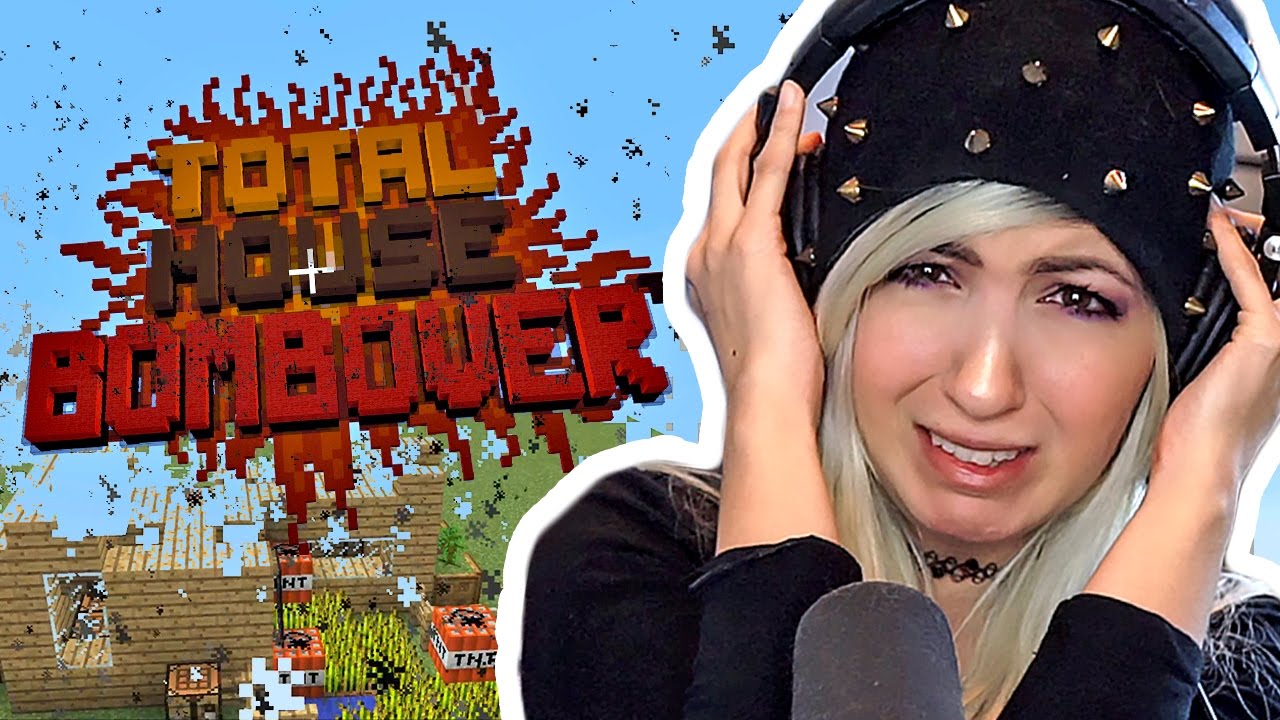 BLOW EVERYTHING UP!! | Total House Bomb Over Mini-Game | Minecraft with ...