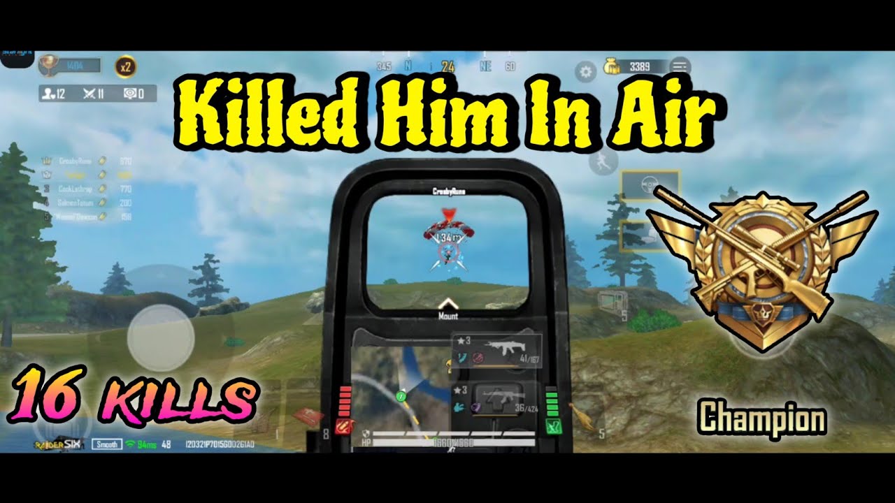 || RaiderSix Champion Lobby Gameplay || 16 Kills || - YouTube