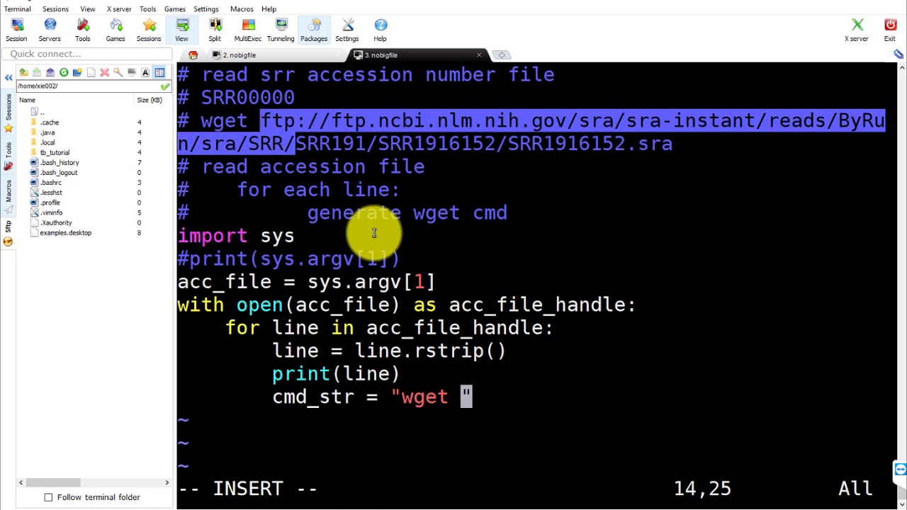 教我老弟学生信第5天-python实践课程和酵母RNA-seq数据分析 - YouTube