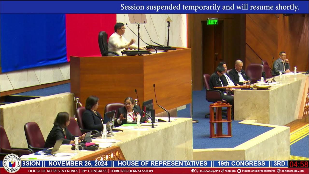 19th Congress 3rd Regular Session #25 - YouTube