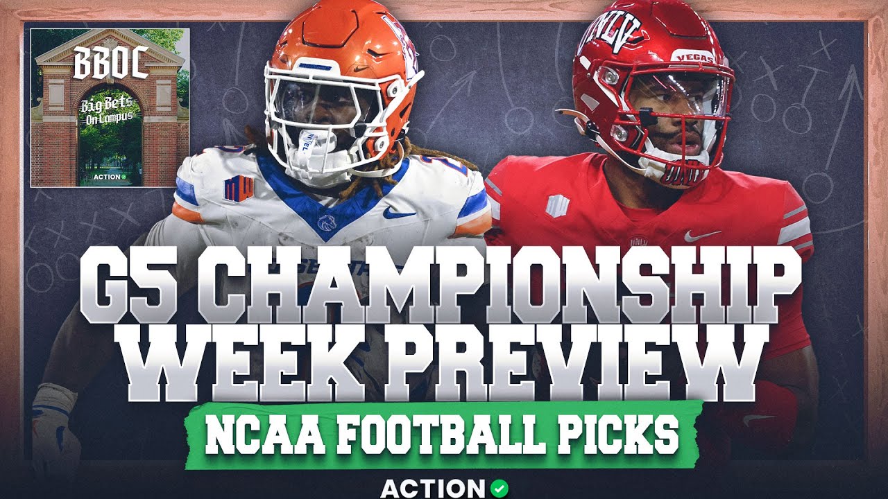 G5 Conference Championship Week Preview! | College Football Best Bets ...