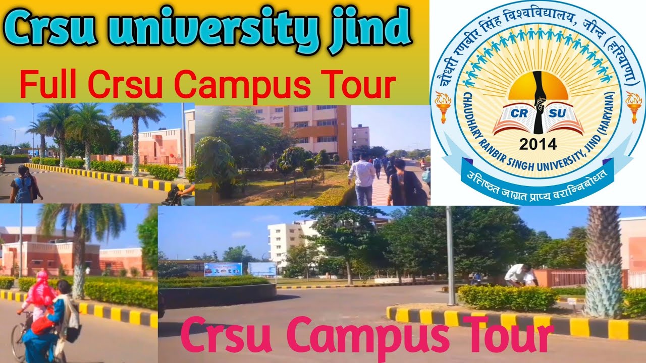 CRSU CAMPUS TOUR / CRSU Campus Tour View /CRSU Campus In Haryana jind ...
