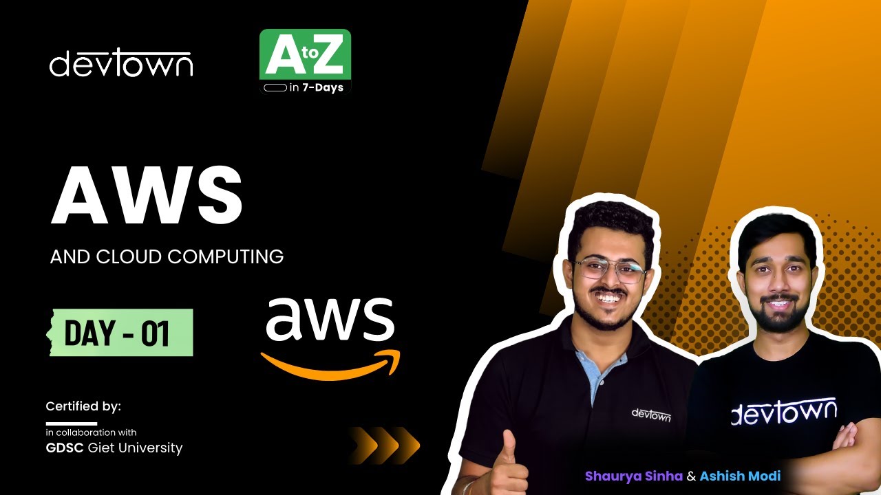 [LIVE] DAY 01 - AWS and Cloud Computing | COMPLETE in 7 - Days - YouTube