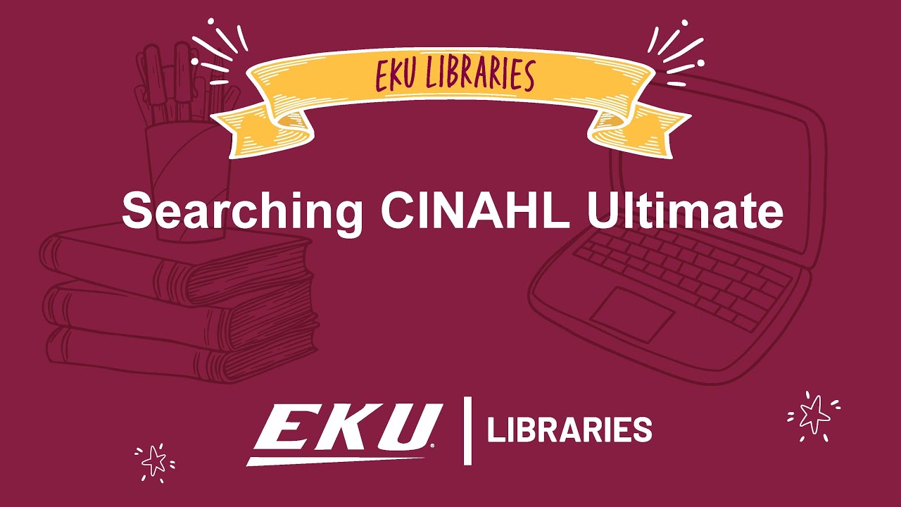 Searching CINAHL Ultimate - YouTube