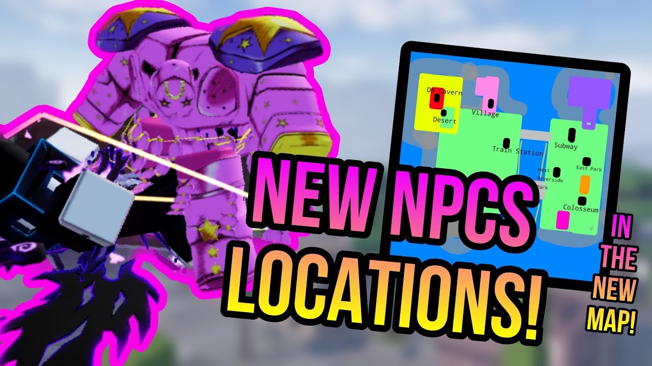 [AUT] The NEW NPC LOCATIONS In The NEW A Universal Time MAP! (Public ...