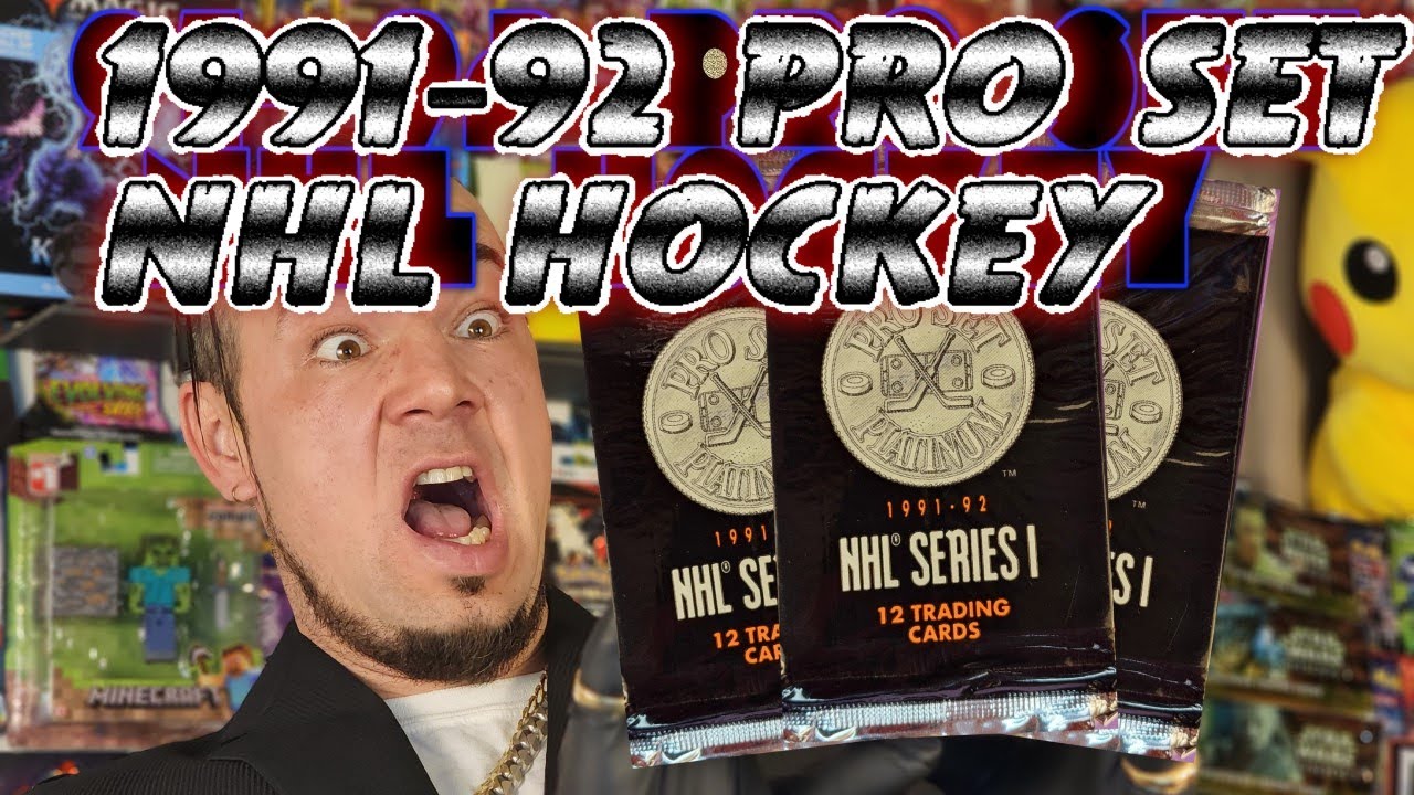 1991-1992 PRO SET - NHL Hockey Cards - CLASSIC PACK BUSTING!!! - YouTube