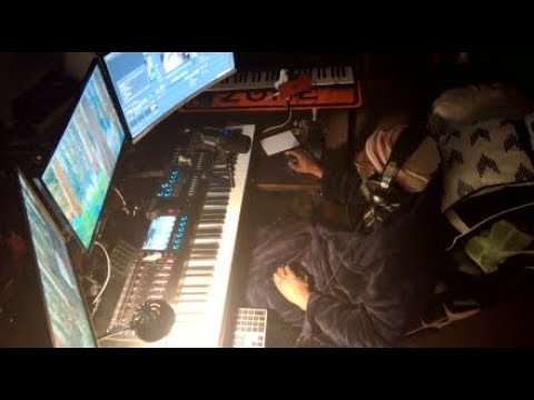 PART7 ////67 year old engineerLate night, Pro Tools beat making session ...