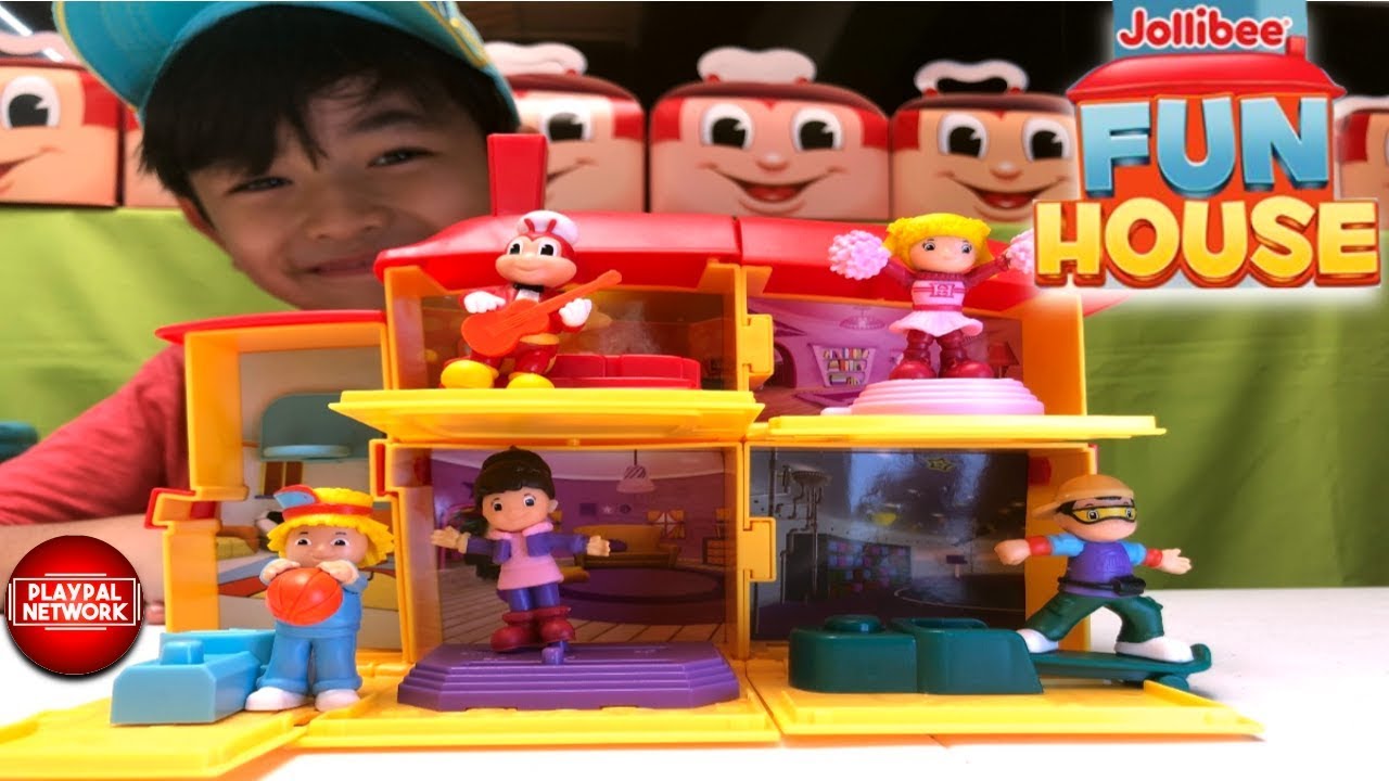 November 2019 Jollibee Fun House Kiddie Meal Whole Set | Liam Playpal ...