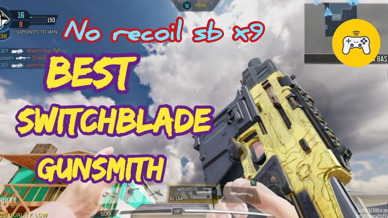 BEST SWITCHBLADE X9 Gunsmith #codm #switchbladex9 # ...
