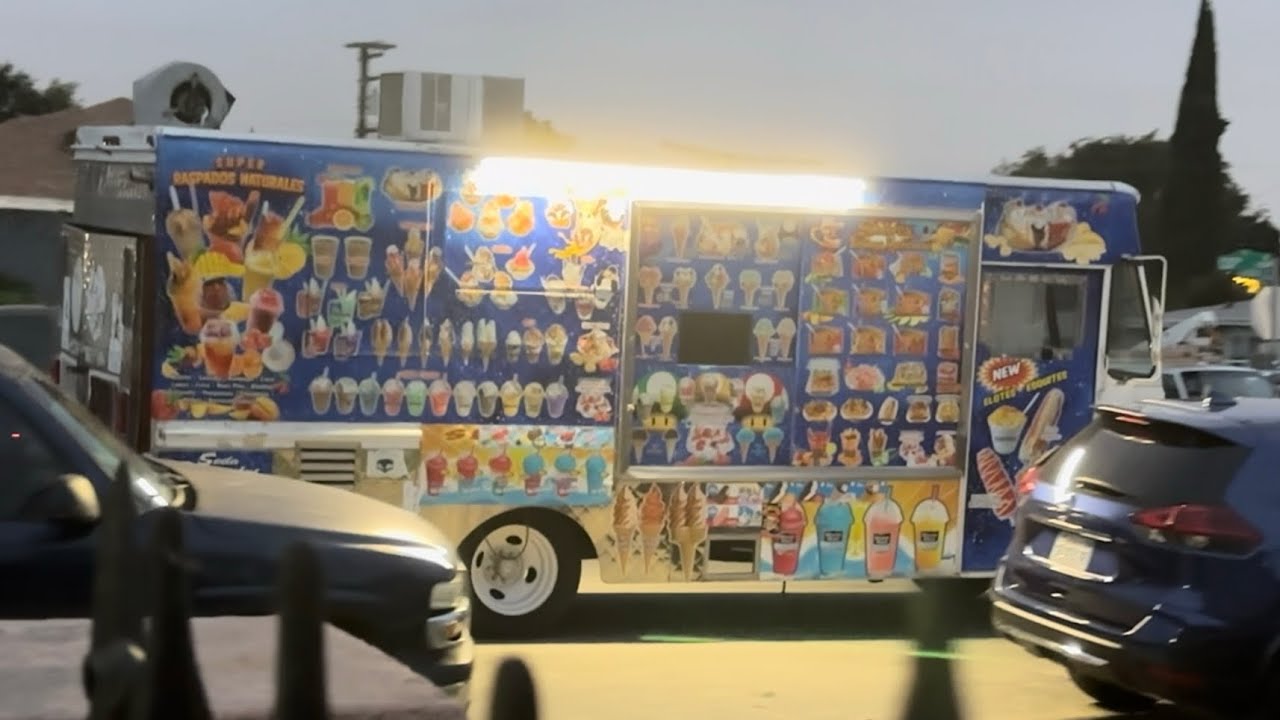 Super Mario Soft Serve Ice Cream Truck - YouTube