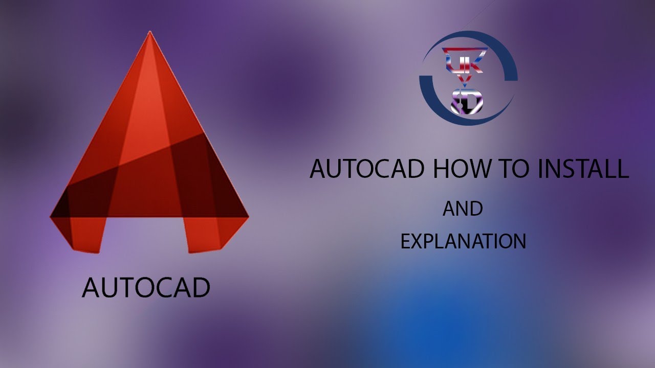AutoCAD how to installation and explain 2D part 1 - YouTube