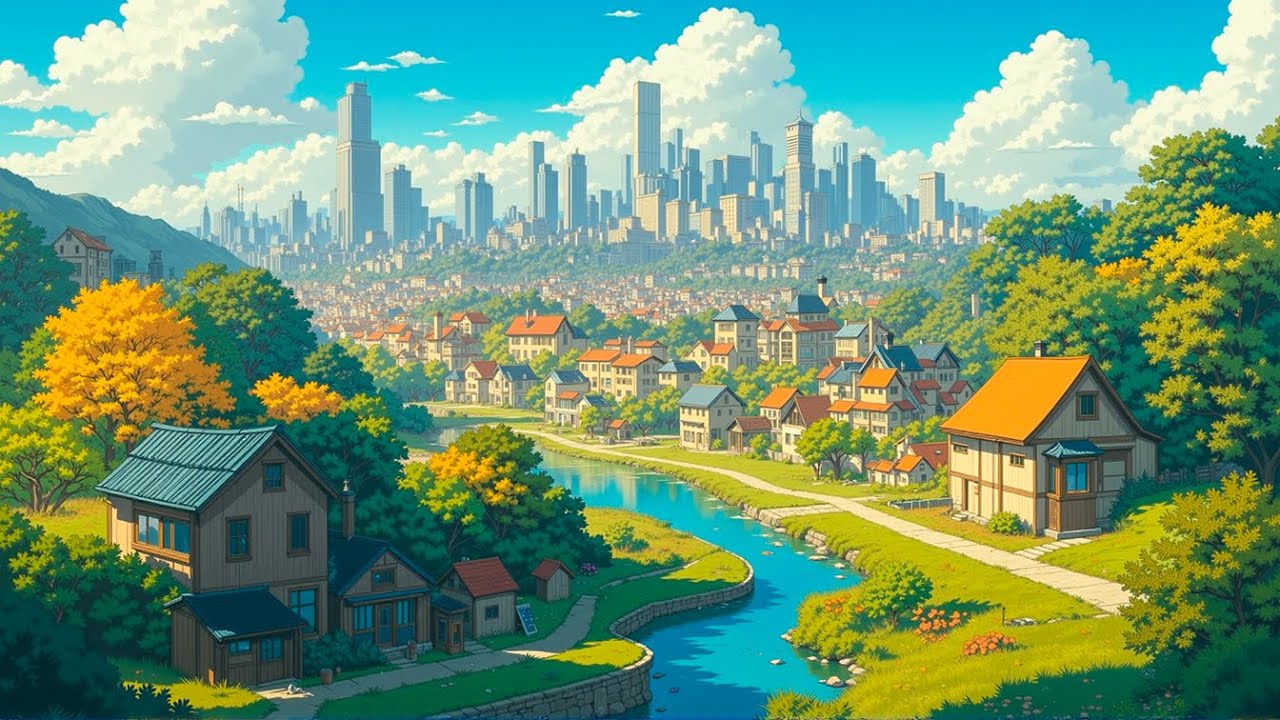 Fall Morning Lofi ☀️ Calming Autumn Beats for Focus & Relax 🏡 [ Lofi ...