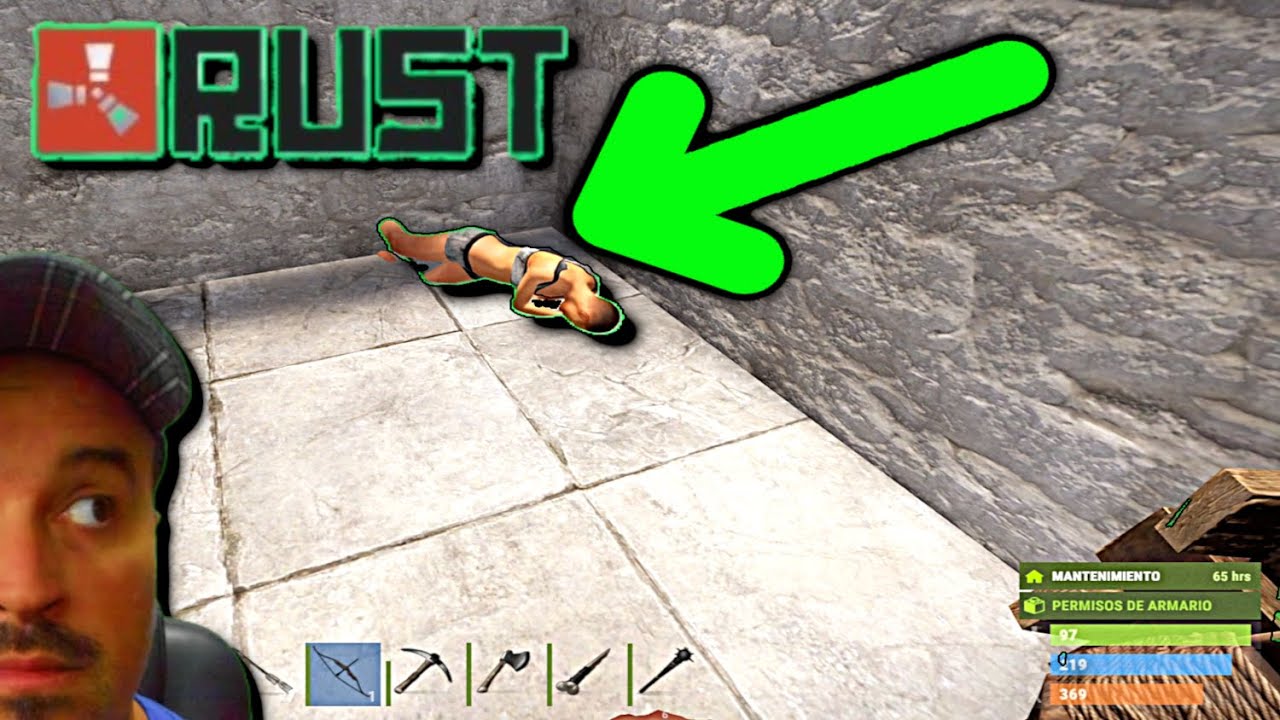 NOVATO en RUST | #32 - Día 11 | Mi casa trampa sin salida - YouTube