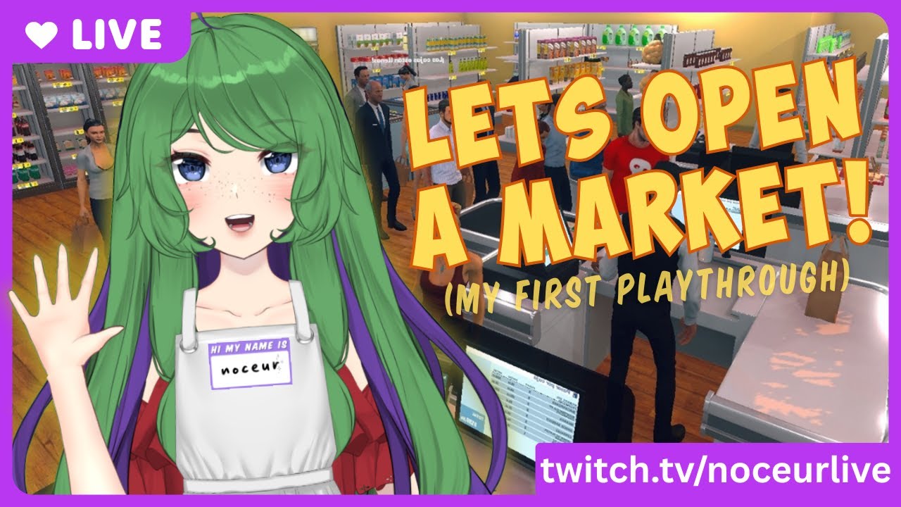 LET'S OPEN A SUPERMARKET TOGETHER!!! | Supermarket Sim First ...