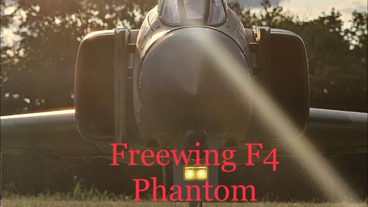 Maiden Flight of Freewing F4 Phantom (6s) - YouTube