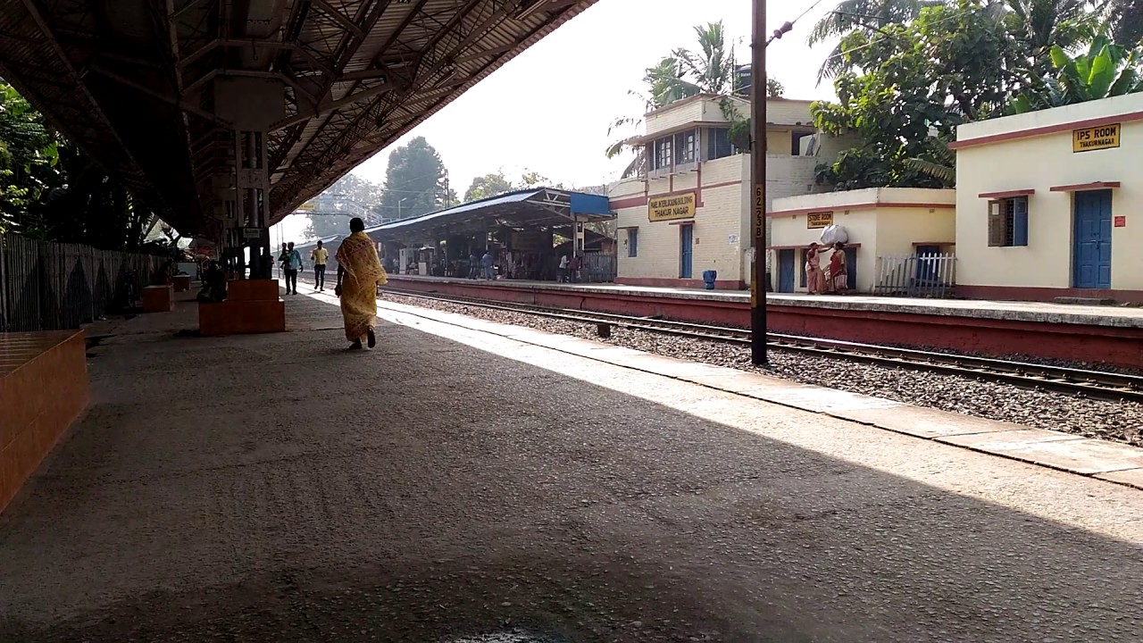 Thakurnagar railway station - YouTube