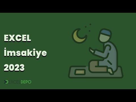Excel İmsakiye 2025