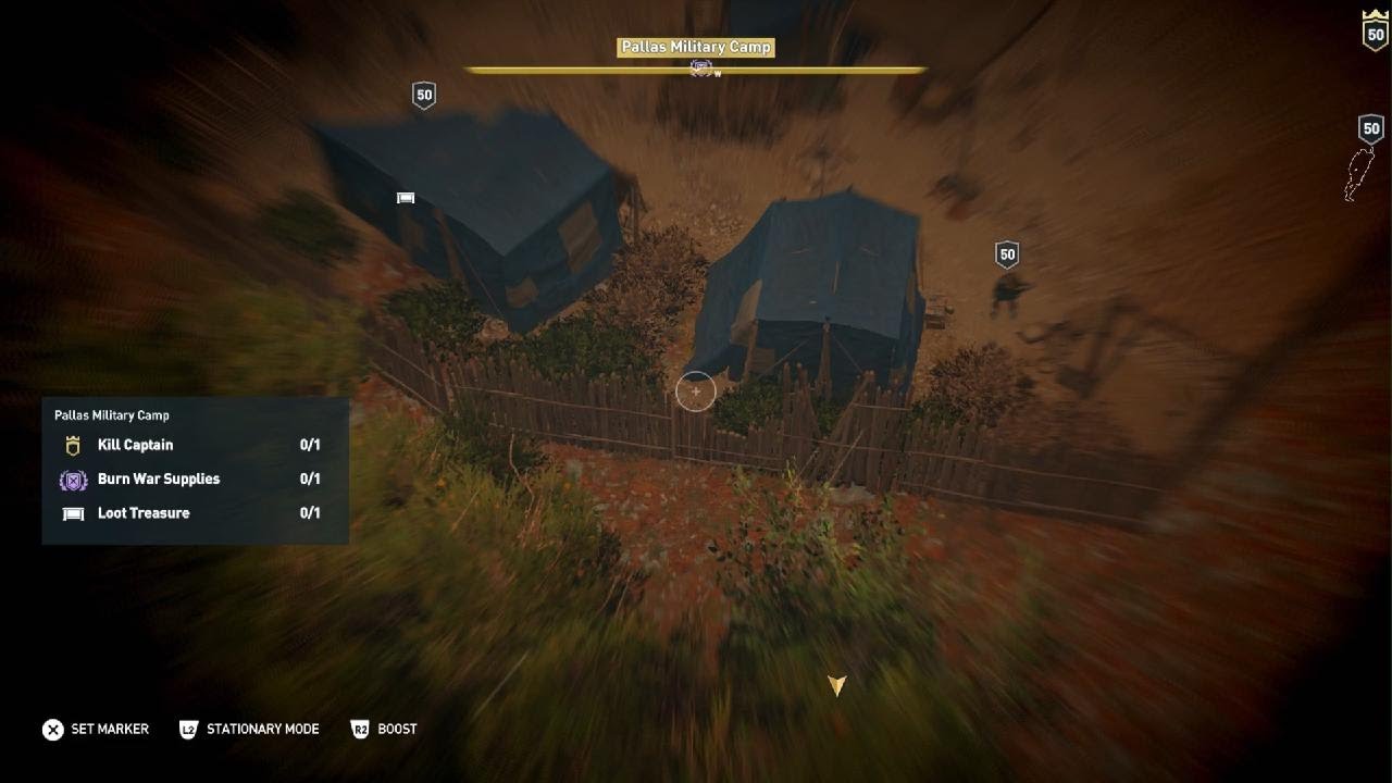 Assassin's Creed Odyssey - Pallas Military Camp, Kyllene Foothill ...